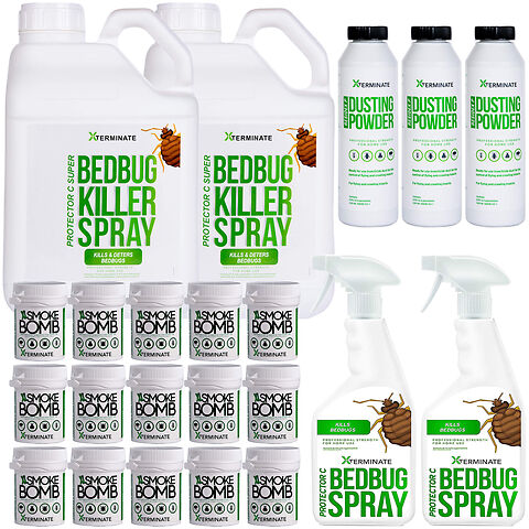 Bed Bug Killer Treatment Kit (10 Bedrooms) - Xterminate